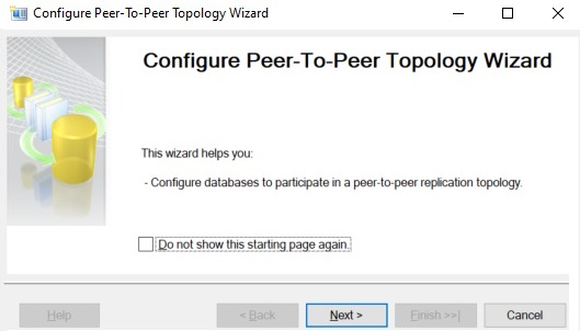 MS SQL Server Replication or Synchronization Peer-to-Peer Topology